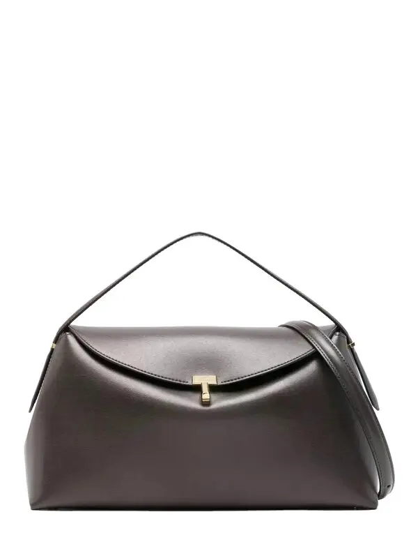 TOTEME T-lock Shoulder Bag - Brown
