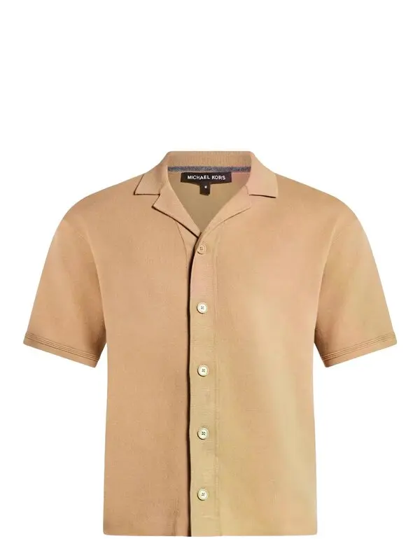 Michael Kors Double Knit Shirt - Neutrals