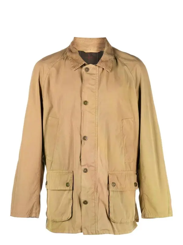 Barbour Button-up Shirt Jacket - Brown