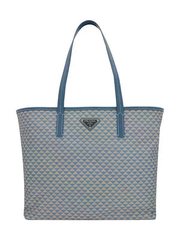 Prada Re-nylon Tote Bag - Blue