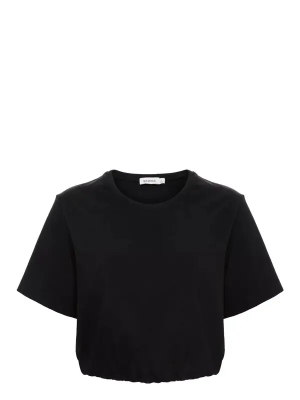 Simkhai Elasticated-waist T-shirt - Black