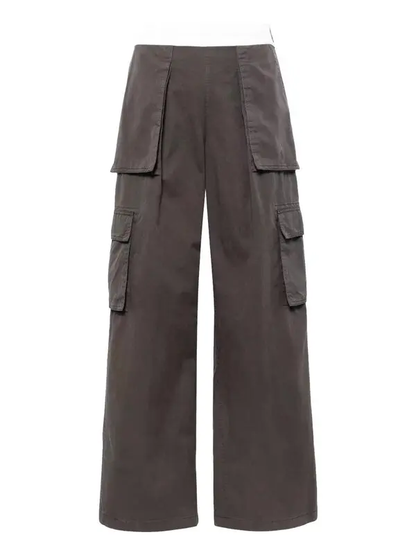 Alexander Wang Mid-rise Cargo Trousers - Grey
