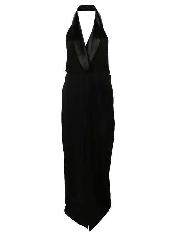 Simkhai Janice Halterneck Maxi Dress - Black
