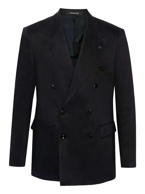 Tagliatore Double-breasted Blazer - Blue
