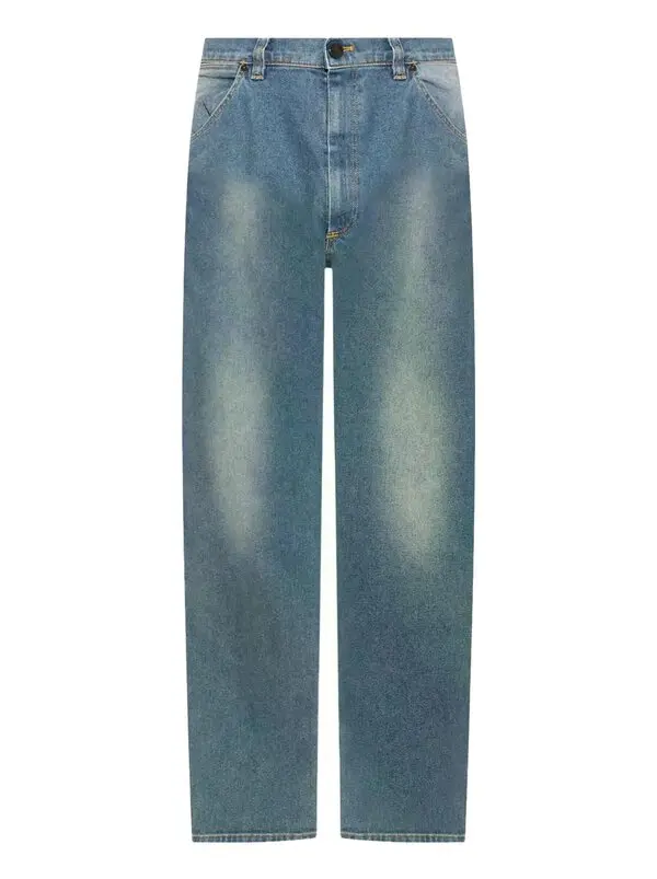 VIVIENNE WESTWOOD Cotton Straight Jeans - Blue