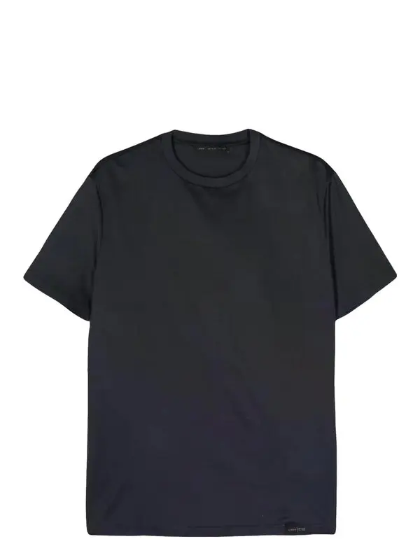 LOW BRAND Cotton Jersey T-shirt - Blue