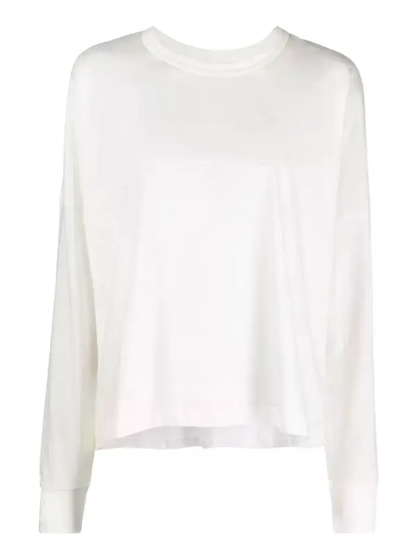 Studio Nicholson Long-sleeve Cotton T-shirt - White
