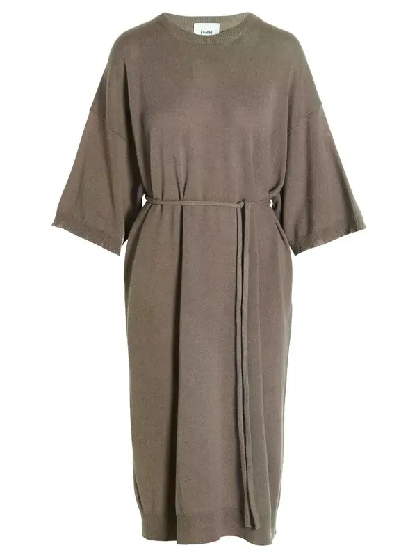 NUDE Knit Long Dress - Neutrals