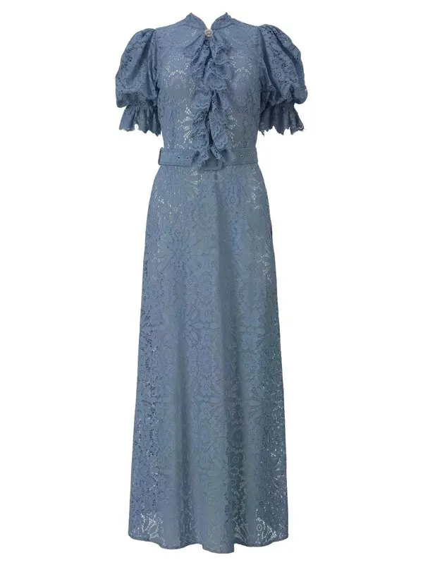 MOOS STUDIO Celeste Dress - Blue