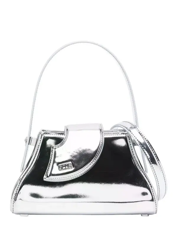 Gcds Small Comma Tote Bag - Silver