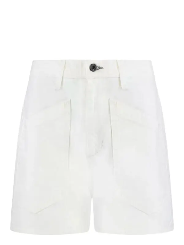 ASKK NY Utility-pocket Shorts - White
