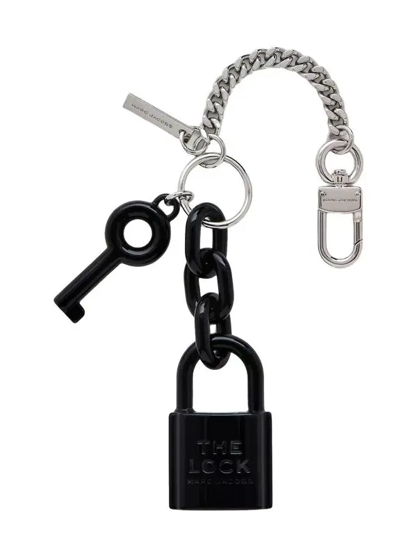 Marc Jacobs The Padlock Bag Charm - Black