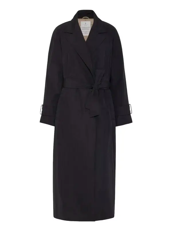 Brunello Cucinelli Long Padded Coat - Black