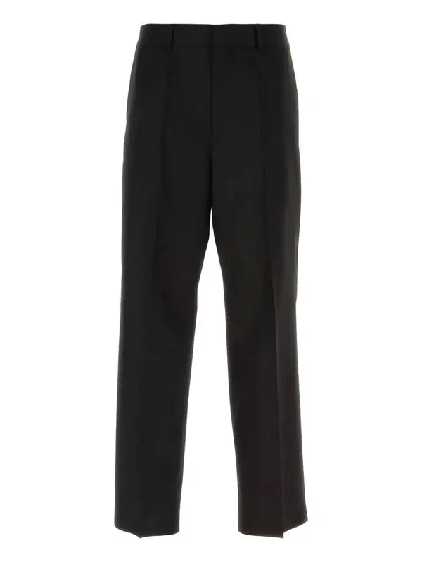 Valentino Garavani Tailored Wool Trousers - Black
