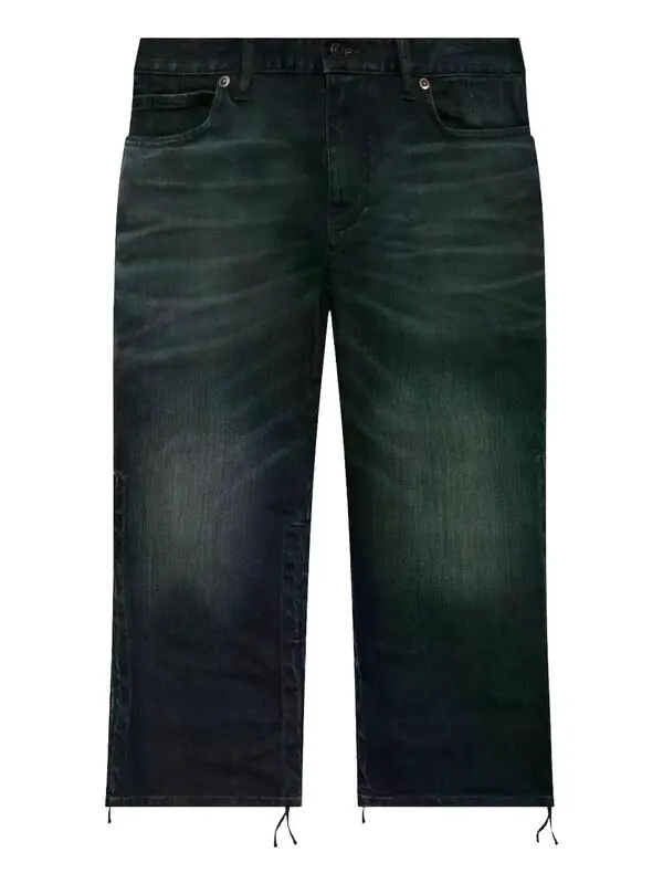 Balenciaga Denim Shorts - Black