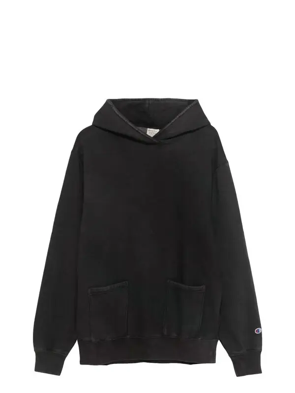 Champion Patch-pockets Hoodie - Black