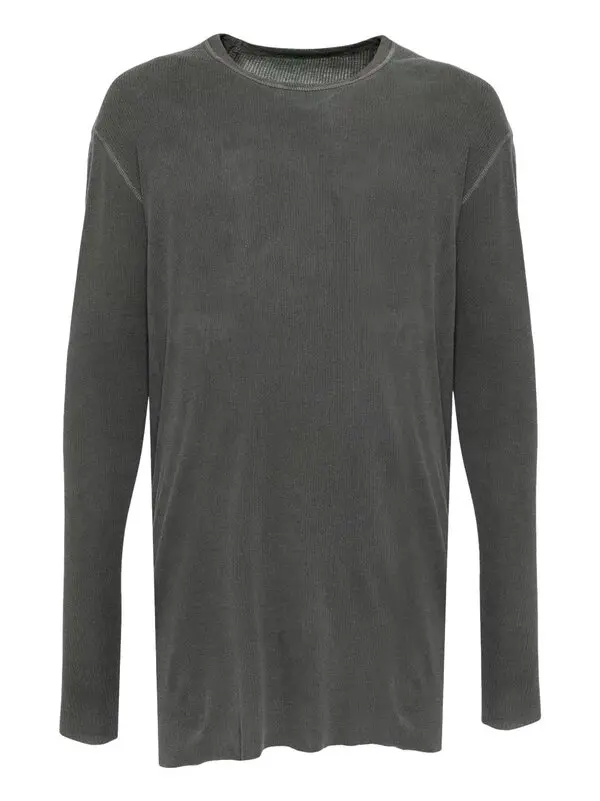 Boris Bidjan Saberi Long-sleeved T-shirt - Grey