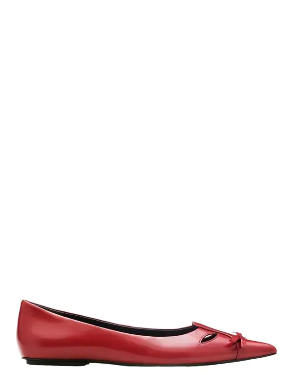 Marc Jacobs The Kat Ballerina Shoes - Red
