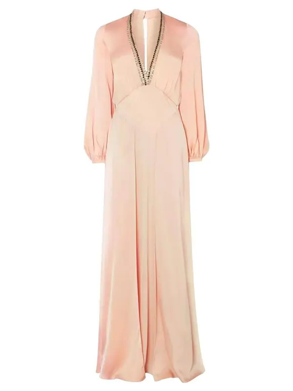 TEMPERLEY LONDON Nina Maxi Dress - Pink