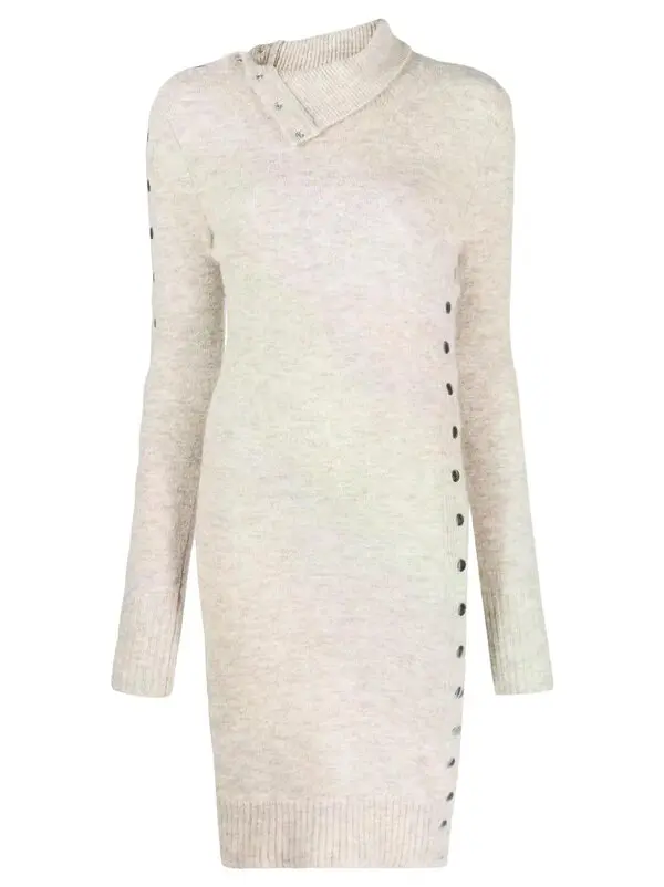 Isabel Marant Étoile Marina Knitted Dress - Neutrals