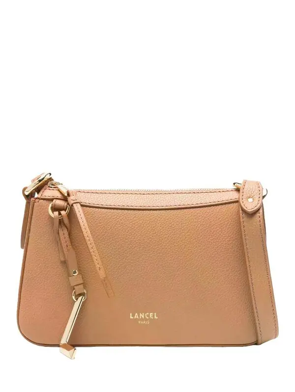 LANCEL Leather Crossbody Bag - Brown