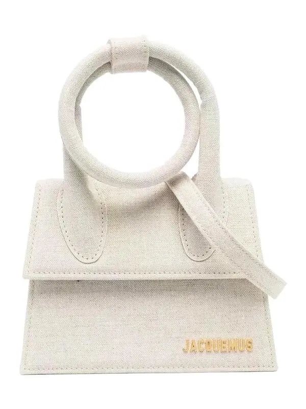 Jacquemus Le Chiquito Noeud Tote - Neutrals