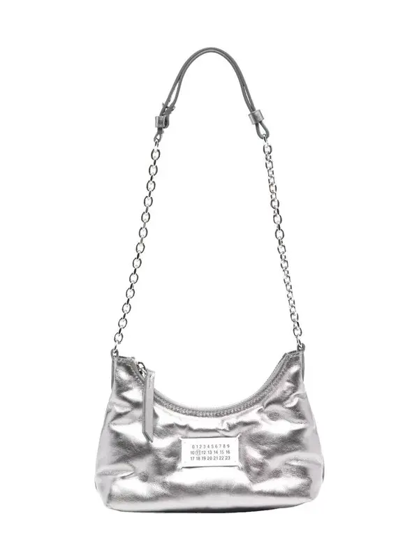MAISON MARGIELA Micro Glam Slam Mini Bag - Silver