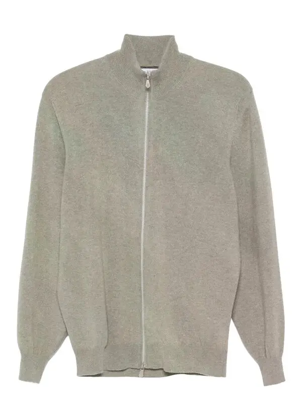 Brunello Cucinelli Cashmere Cardigan - Green