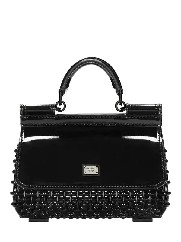 Dolce & Gabbana Sicily Box Tote Bag - Black