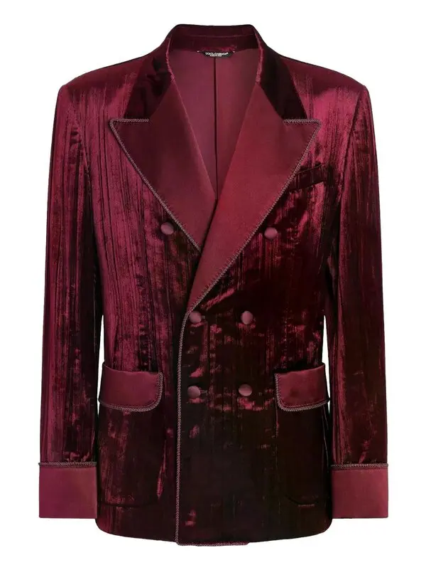 Dolce & Gabbana Double-breasted Blazer - Red