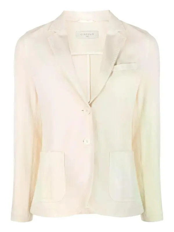 CIRCOLO 1901 Single-breasted Blazer - Neutrals
