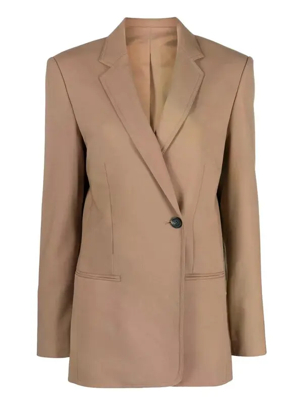 Helmut Lang Notched-lapels Tailored Blazer - Neutrals