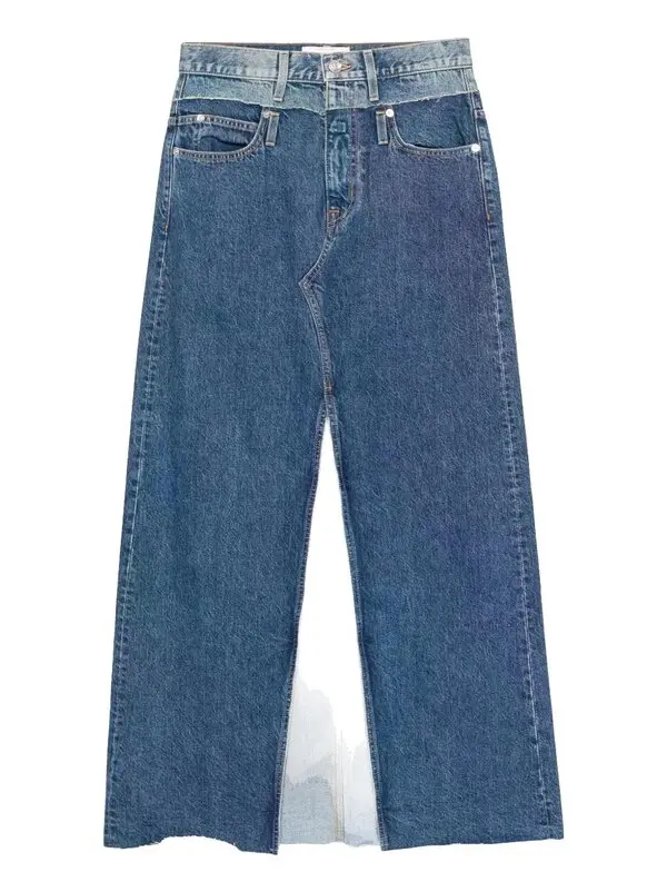 SLVRLAKE Denim Maxi Skirt - Blue