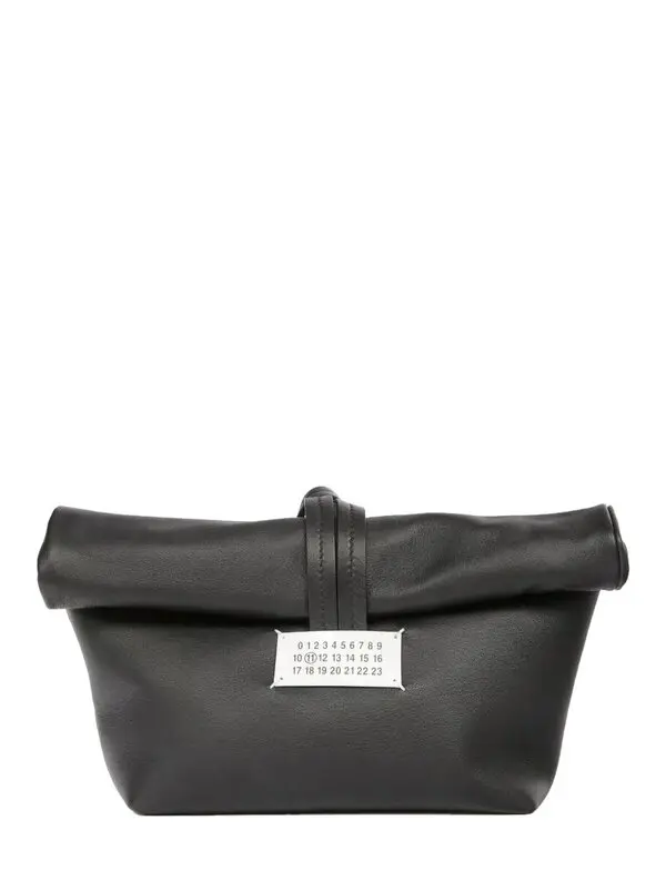 MAISON MARGIELA Paper Clutch Bag - Black