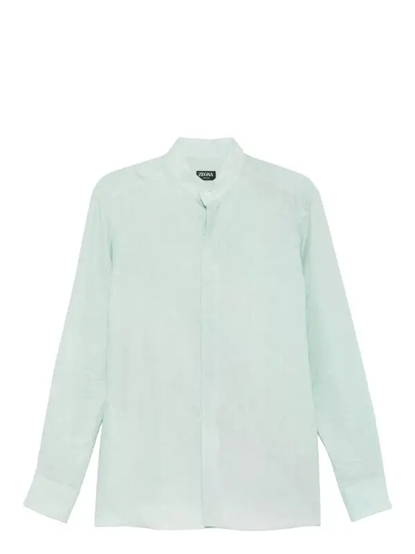 Zegna Linen Shirt - Blue