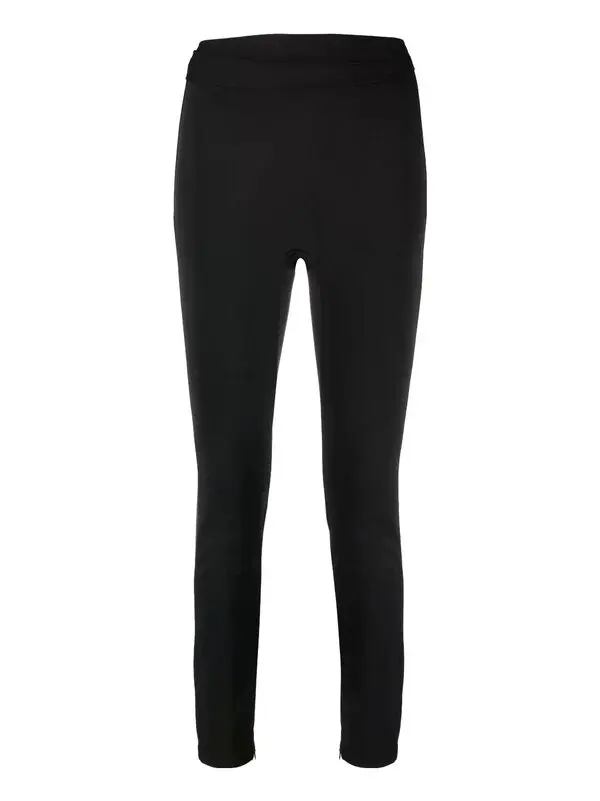 Dolce & Gabbana Ankle-zip Leggings - Black
