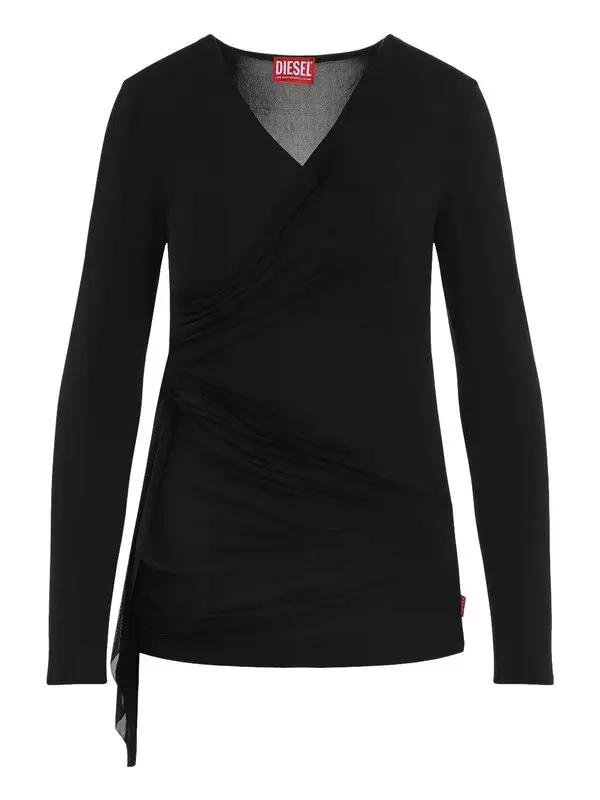 DIESEL® T-crissy-plain Top - Black