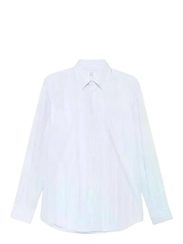 MAZZARELLI Striped Shirt - Blue