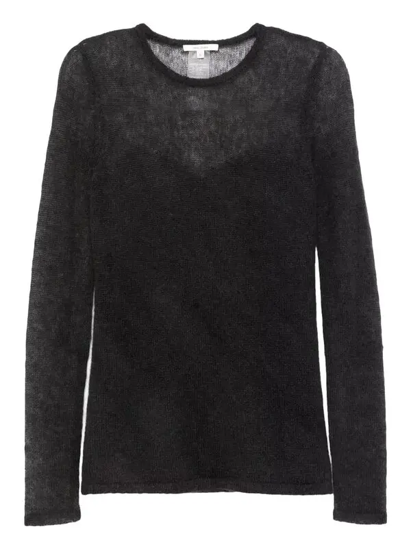 NENSI DOJAKA Brushed-finish Wool-blend Sweater - Grey
