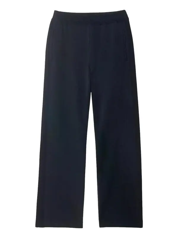 Burberry Knitted Track Pants - Blue