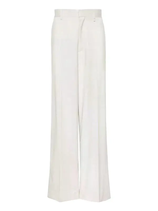 Givenchy Mid-rise Wide-leg Trousers - Neutrals