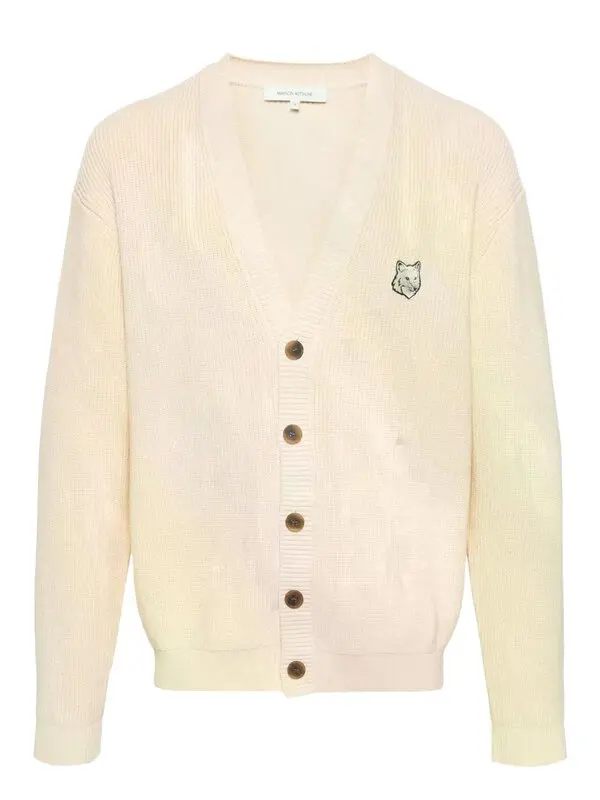 Maison Kitsuné Baby Fox Cardigan - Neutrals