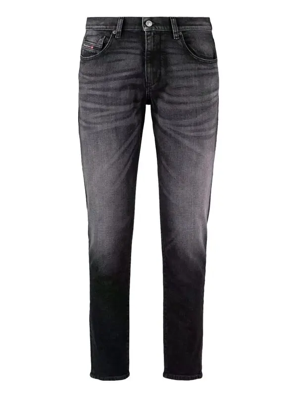 DIESEL® D-strukt Slim-fit Jeans - Black