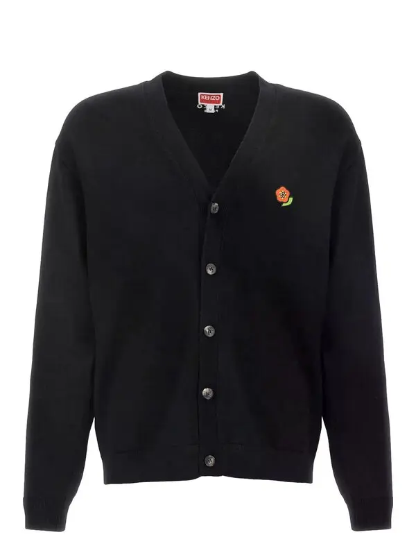 Kenzo Pop Cardigan - Black