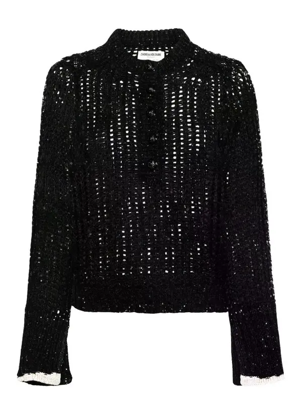 Zadig&Voltaire Sequin-embellished Jumper - Black