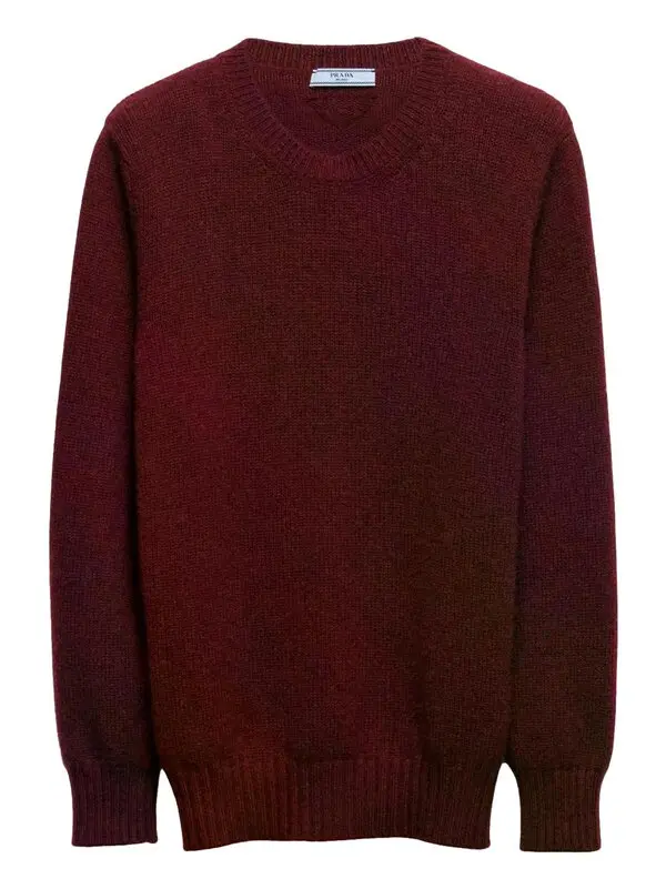 Prada Crew-neck Jumper - Red