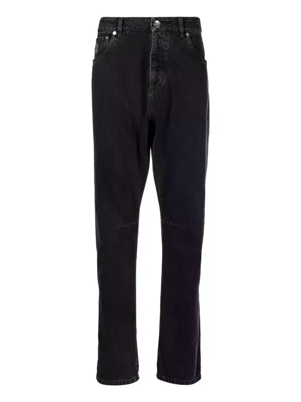 Brunello Cucinelli Slim-cut Denim Jeans - Black