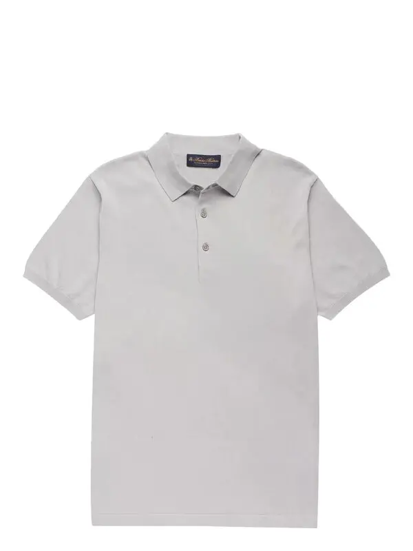 Brooks Brothers Cotton Polo Shirt - Grey
