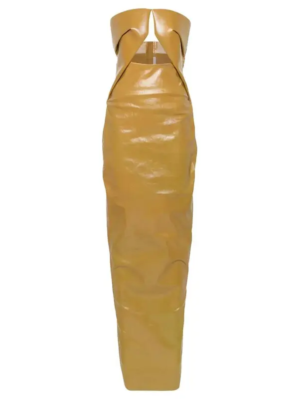 Rick Owens Prong Gown - Yellow
