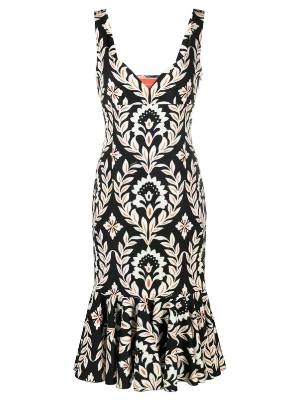 La DoubleJ Baia Sleeveless Midi Dress - Black